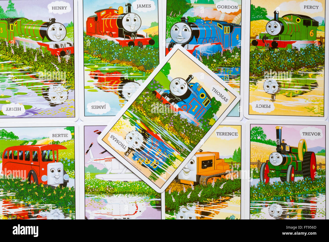 Thomas and friends playing cards hi-res stock photography and images ...