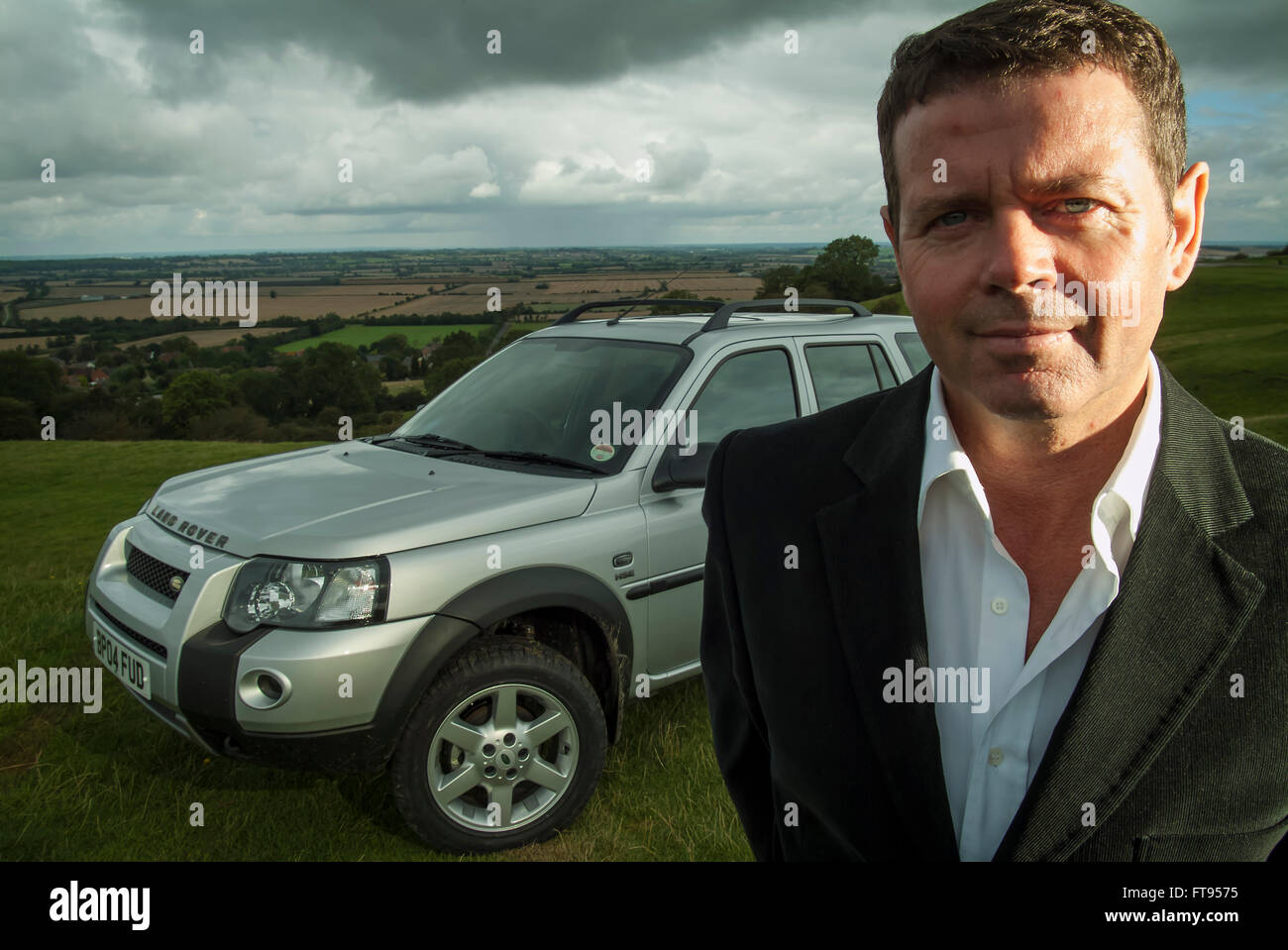 Portrait of Gerry McGovern, Design Director for Land Rover and Range ...
