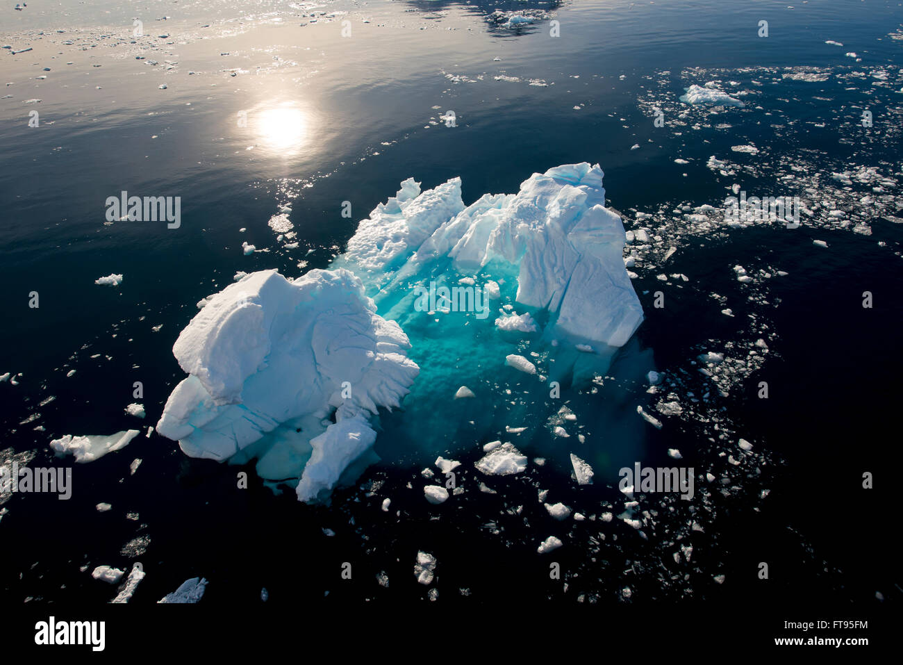 Iceberg off coast of Antarctica Stock Photo - Alamy