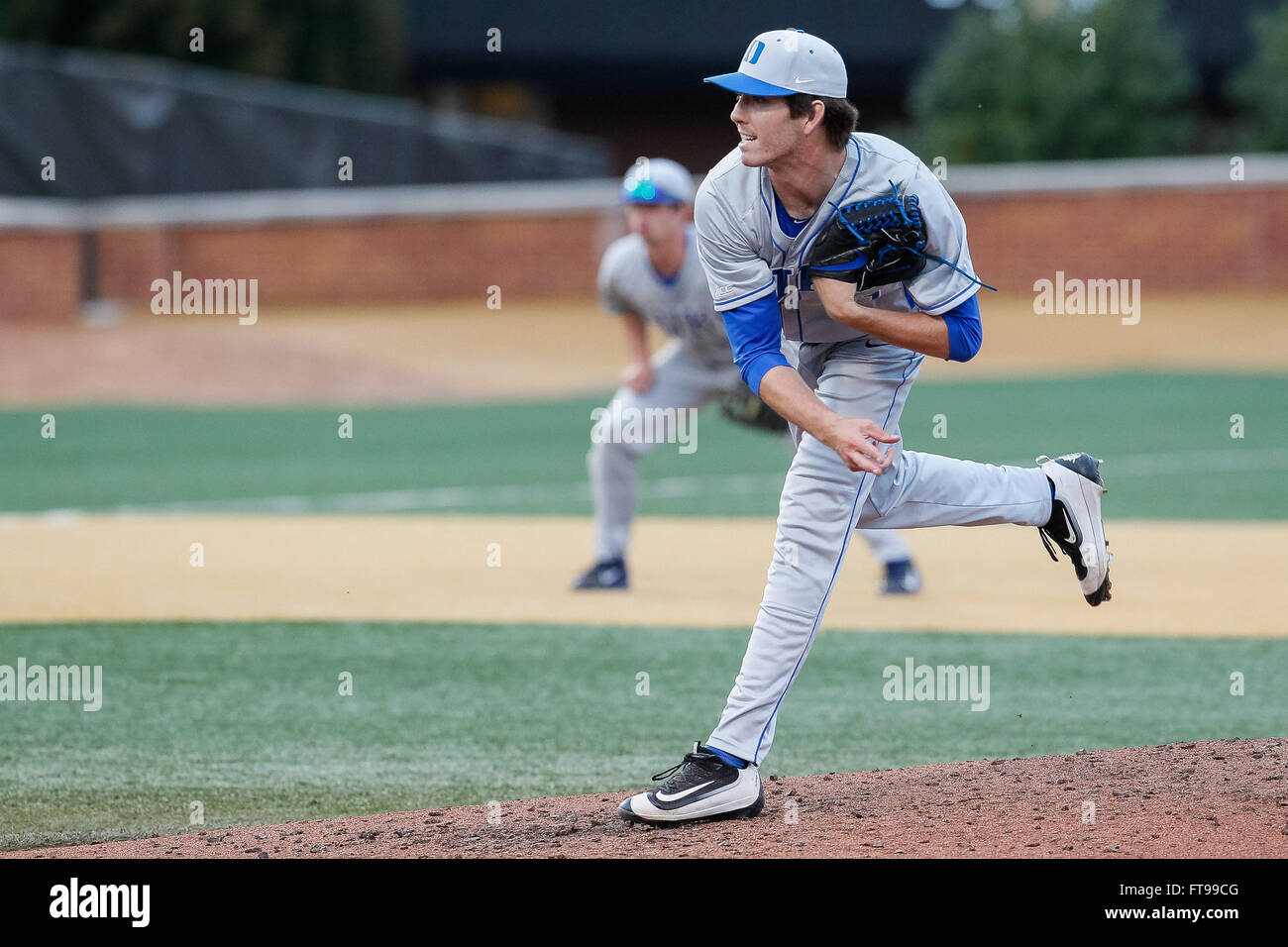 Winston-Salem, NC, USA. 25th Mar, 2016. pitcher Hunter Davis (41) of ...