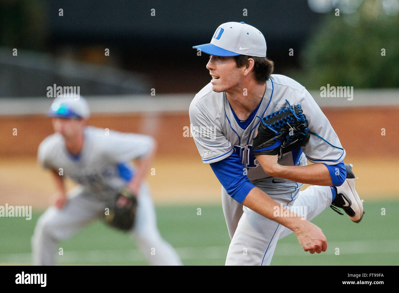 Winston-Salem, NC, USA. 25th Mar, 2016. pitcher Hunter Davis (41) of ...