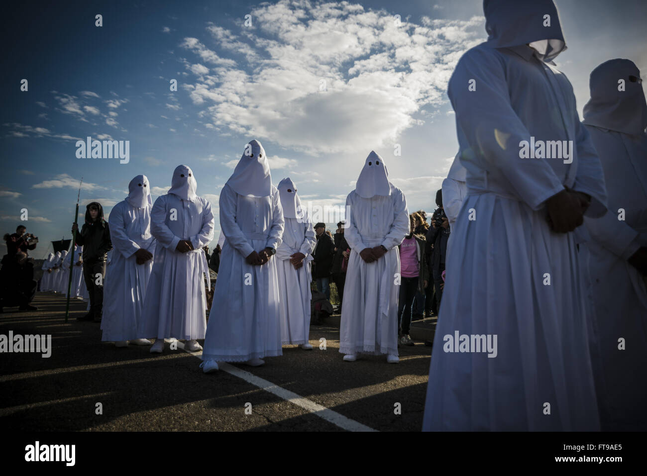 Robed penitents hi-res stock photography and images - Alamy