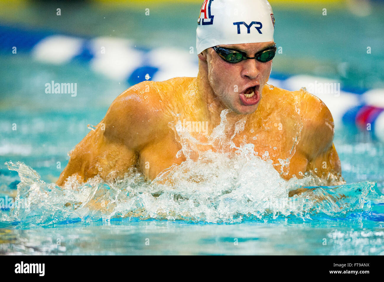 Atlanta, Georgia, USA. 25th Mar, 2016. Arizona swimmer Blair Bish ...