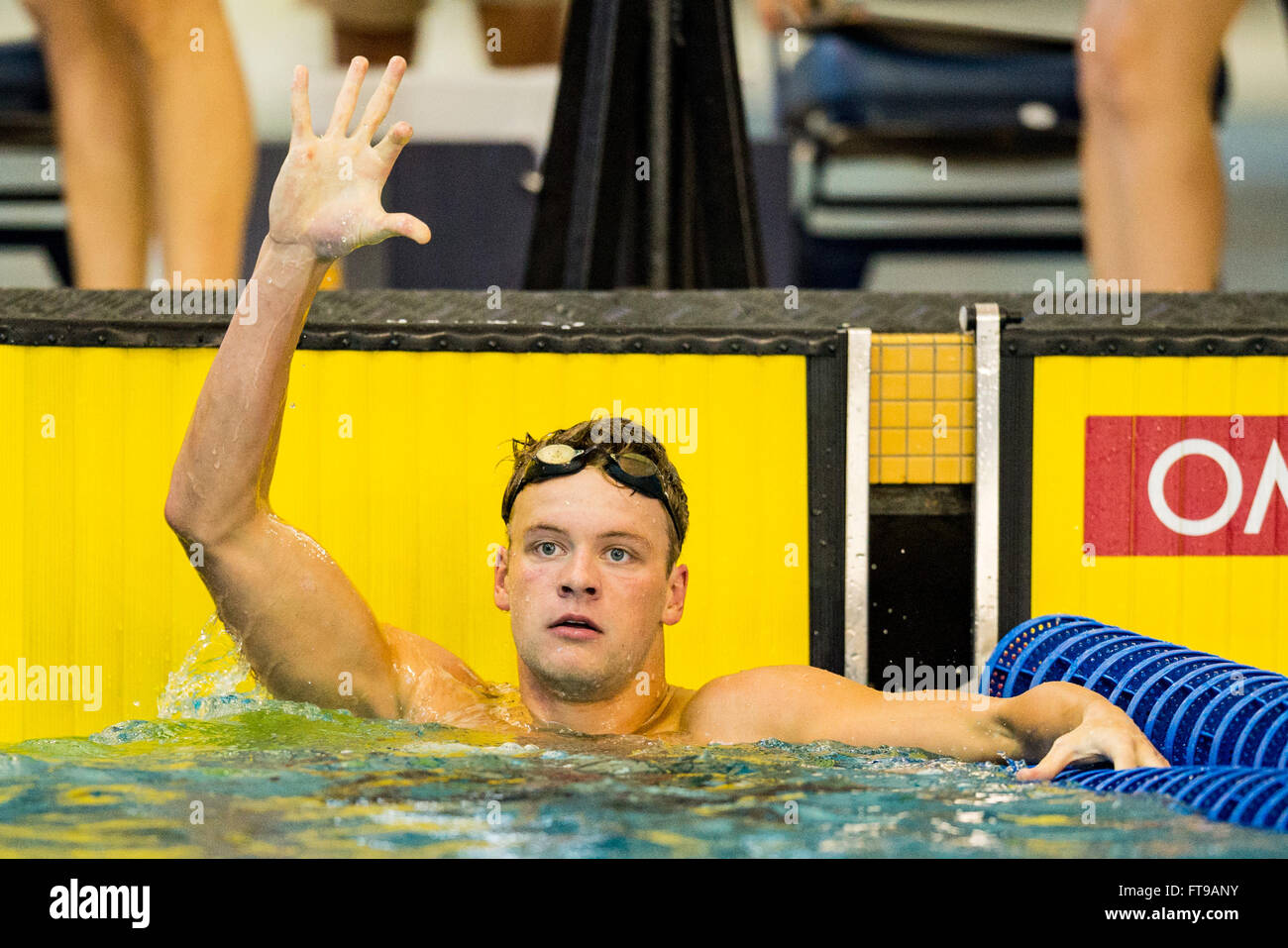 Atlanta, Georgia, USA. 25th Mar, 2016. Arizona swimmer Blair Bish ...