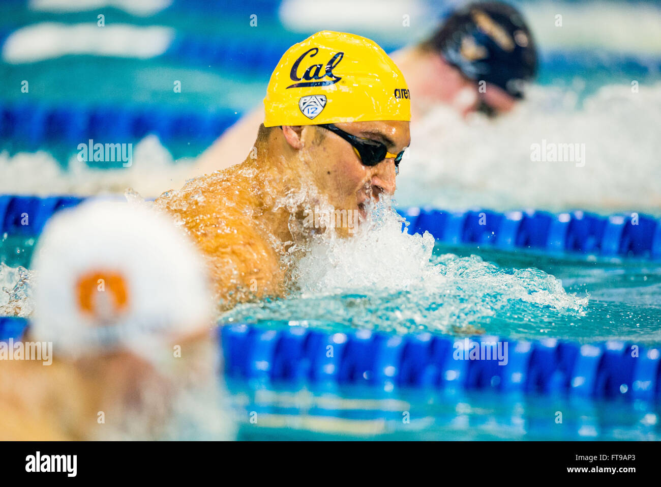 Atlanta, Georgia, USA. 25th Mar, 2016. Cal swimmer Connor Hoppe during ...
