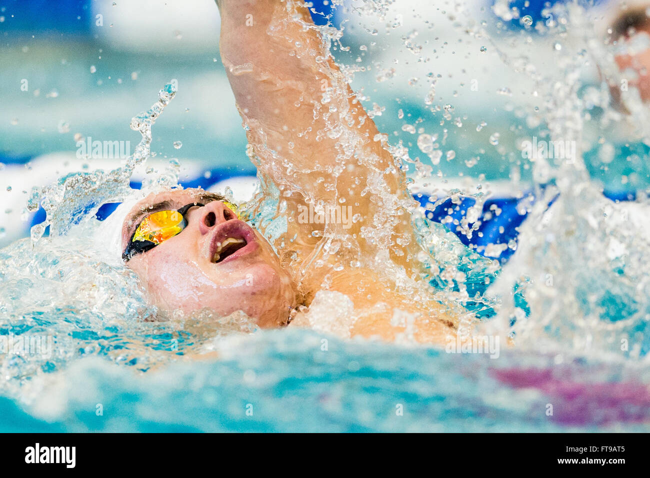 Atlanta, Georgia, USA. 25th Mar, 2016. Auburn swimmer Joe Patching ...