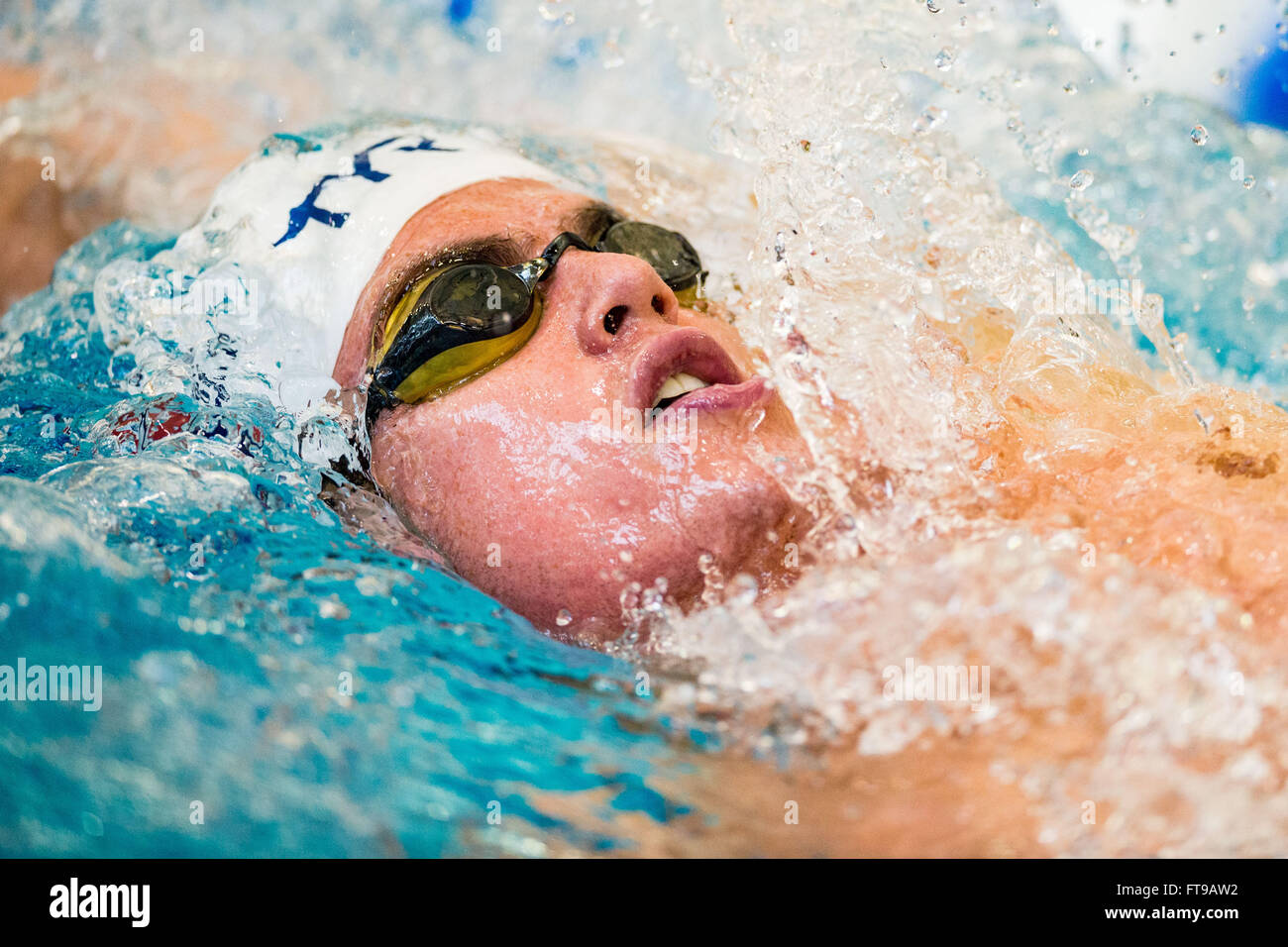 Atlanta, Georgia, USA. 25th Mar, 2016. Arizona swimmer Nick Thorne ...