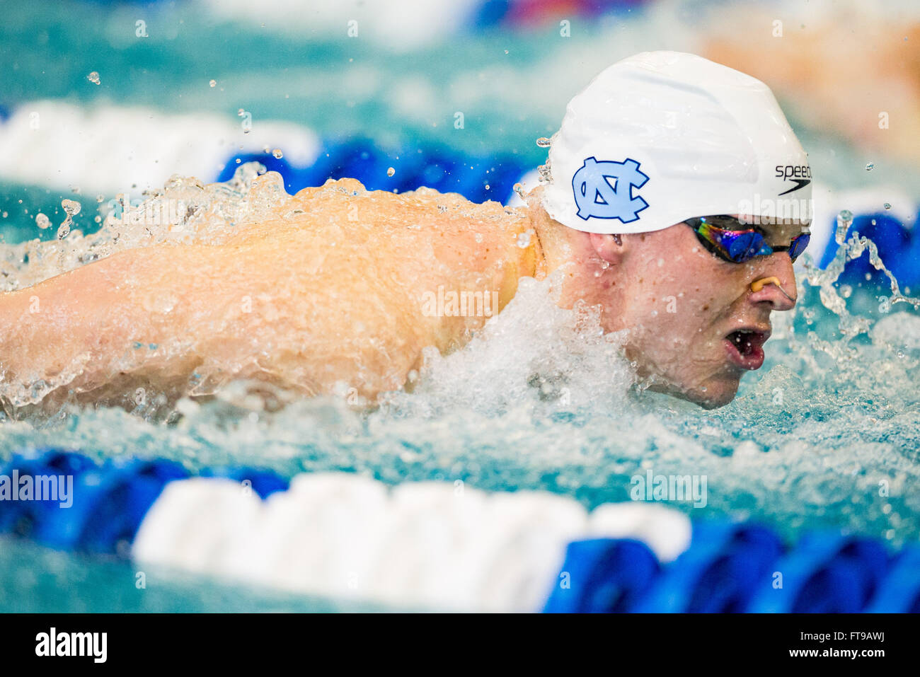 Atlanta, Georgia, USA. 25th Mar, 2016. UNC swimmer Sam Lewis during the ...