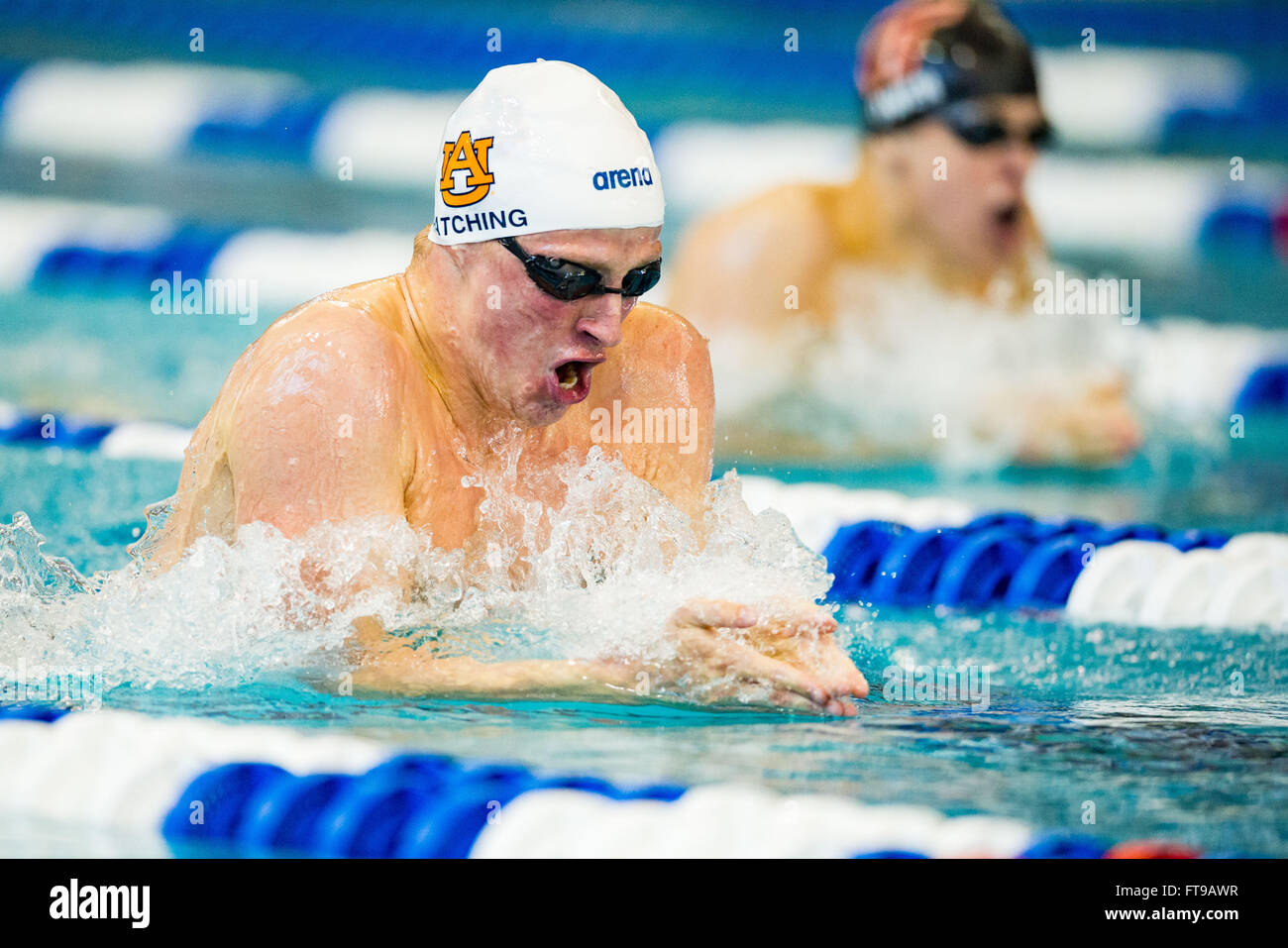 Atlanta, Georgia, USA. 25th Mar, 2016. Auburn swimmer Joe Patching ...