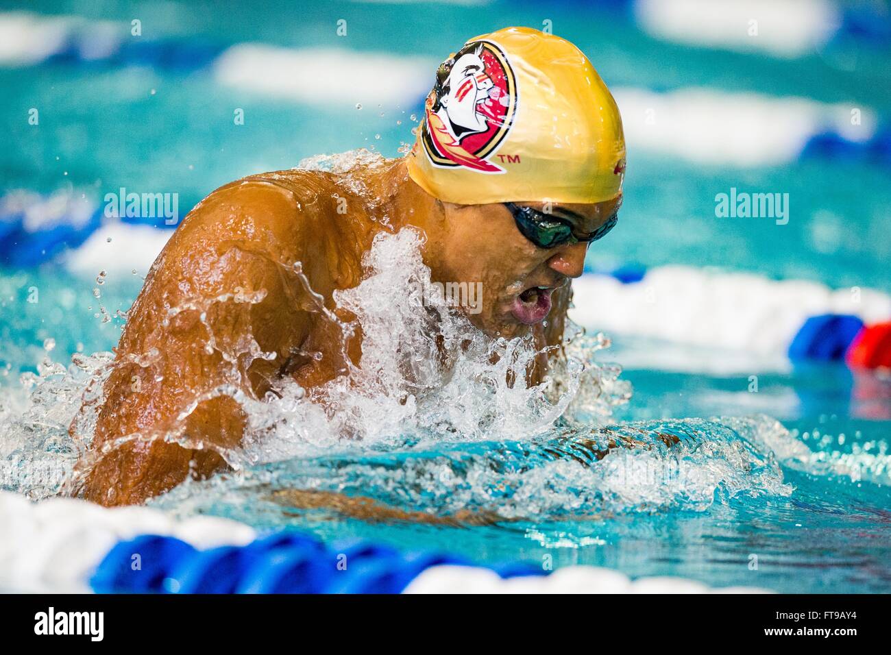 Atlanta, Georgia, USA. 25th Mar, 2016. Florida State swimmer Jason ...