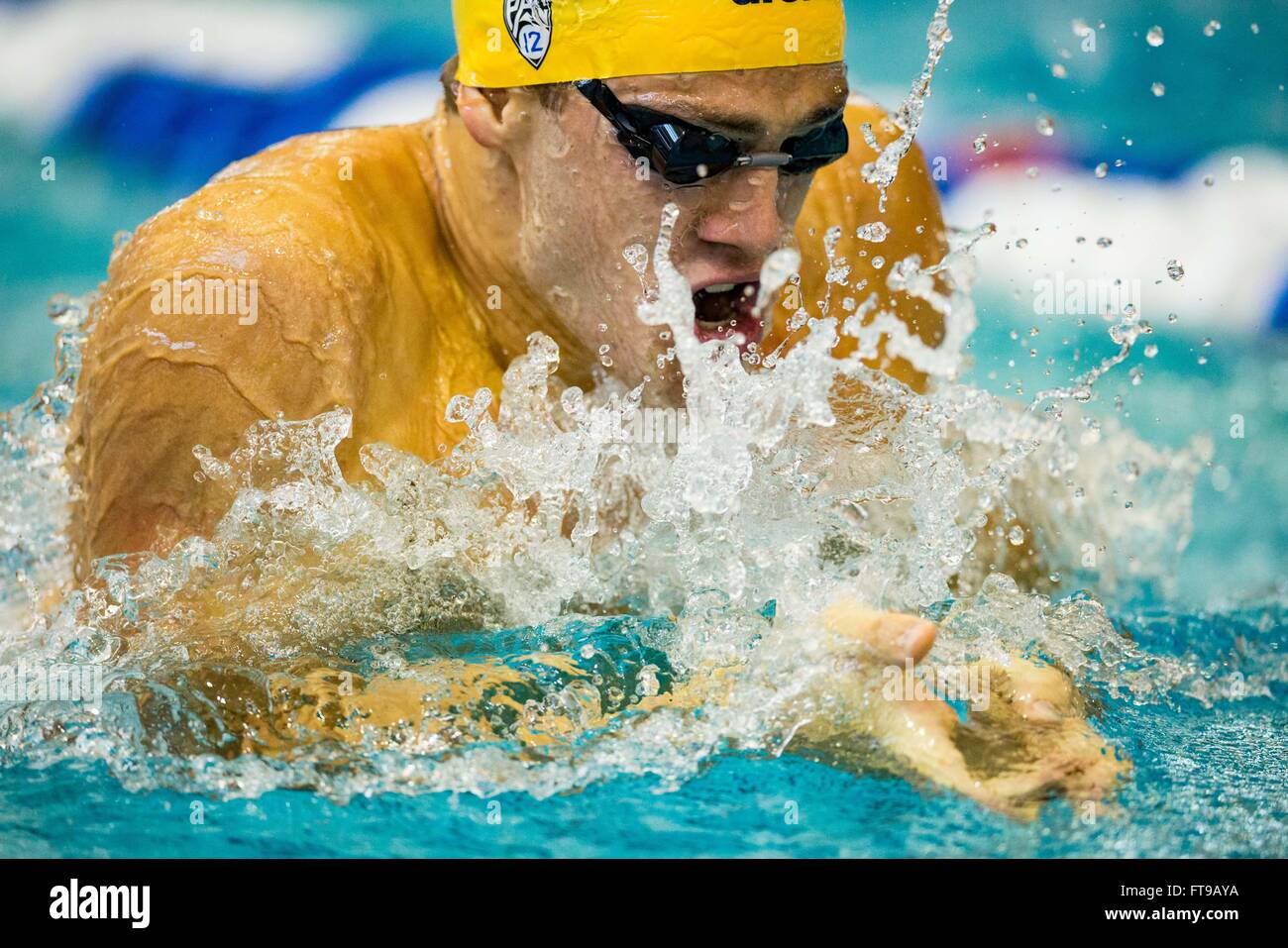 Atlanta, Georgia, USA. 25th Mar, 2016. Cal swimmer Hunter Cobleigh ...