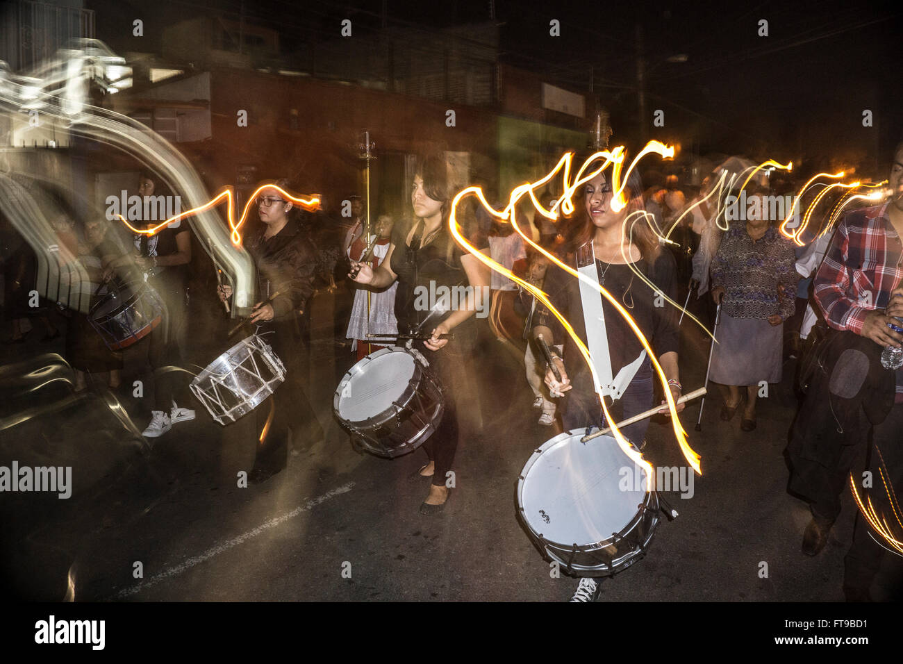 Procession preceded hi-res stock photography and images - Alamy