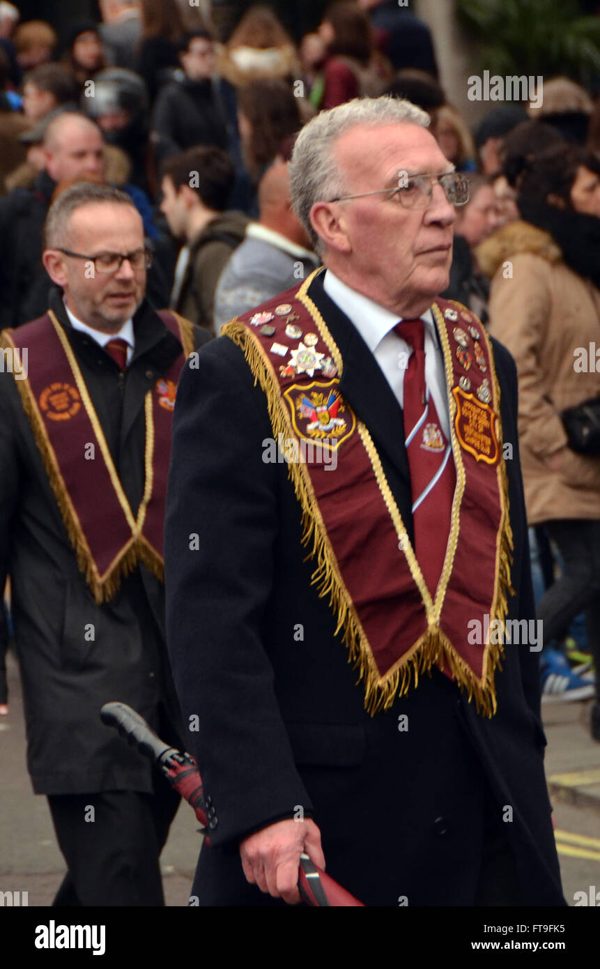 London, UK, 26 March 2016, Lord Carson 1916 Easter Irish Unionist ...