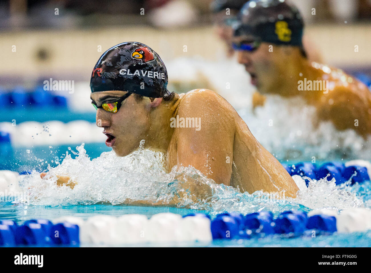 Atlanta, Georgia, USA. 26th Mar, 2016. Louisville swimmer Carlos ...