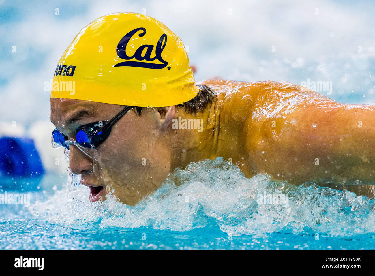 Atlanta, Georgia, USA. 26th Mar, 2016. Cal swimmer Michael Thomas ...