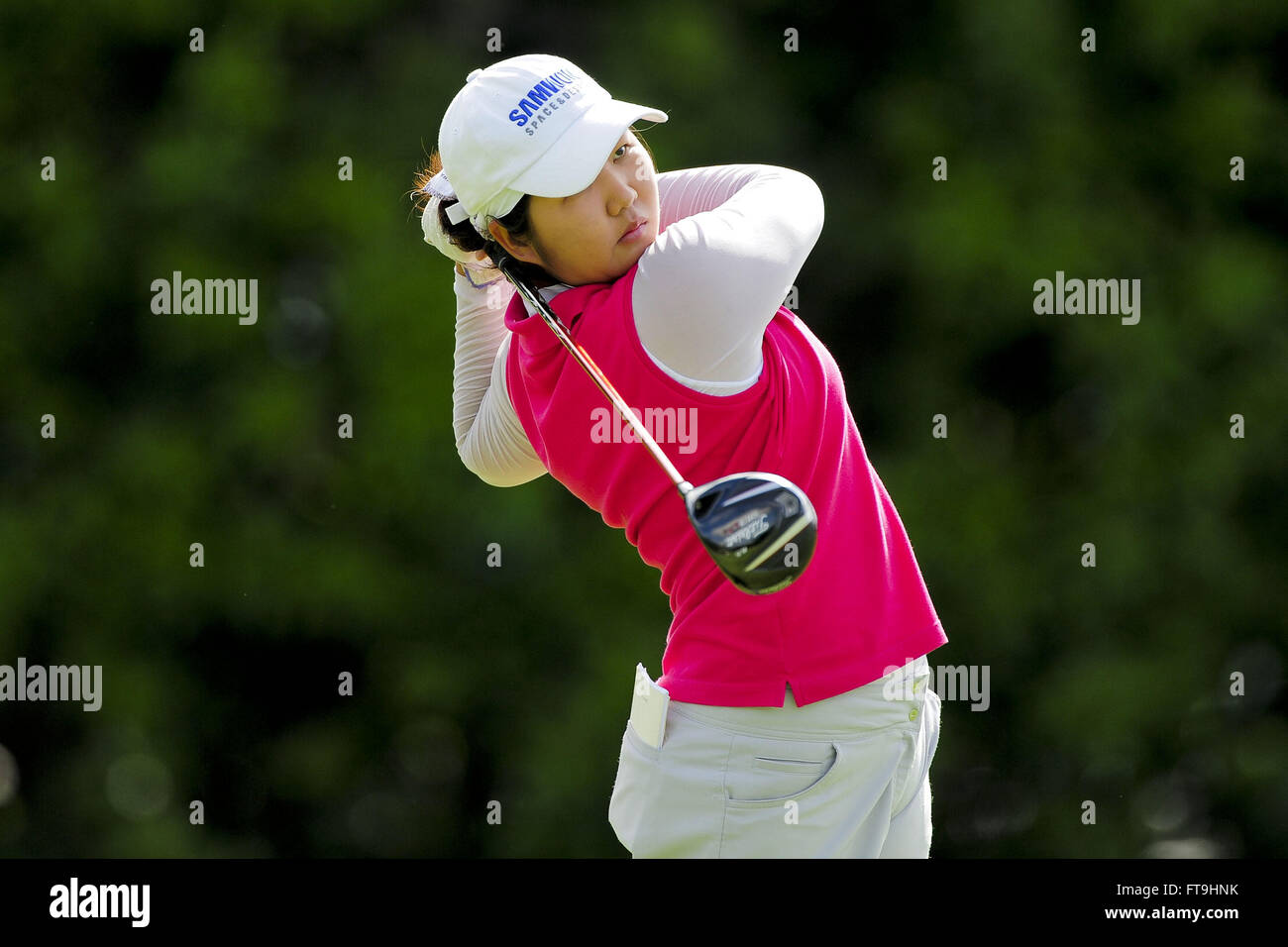 Sarasota, FL, USA. 27th Apr, 2013. Hye-Min Kim during the second round ...