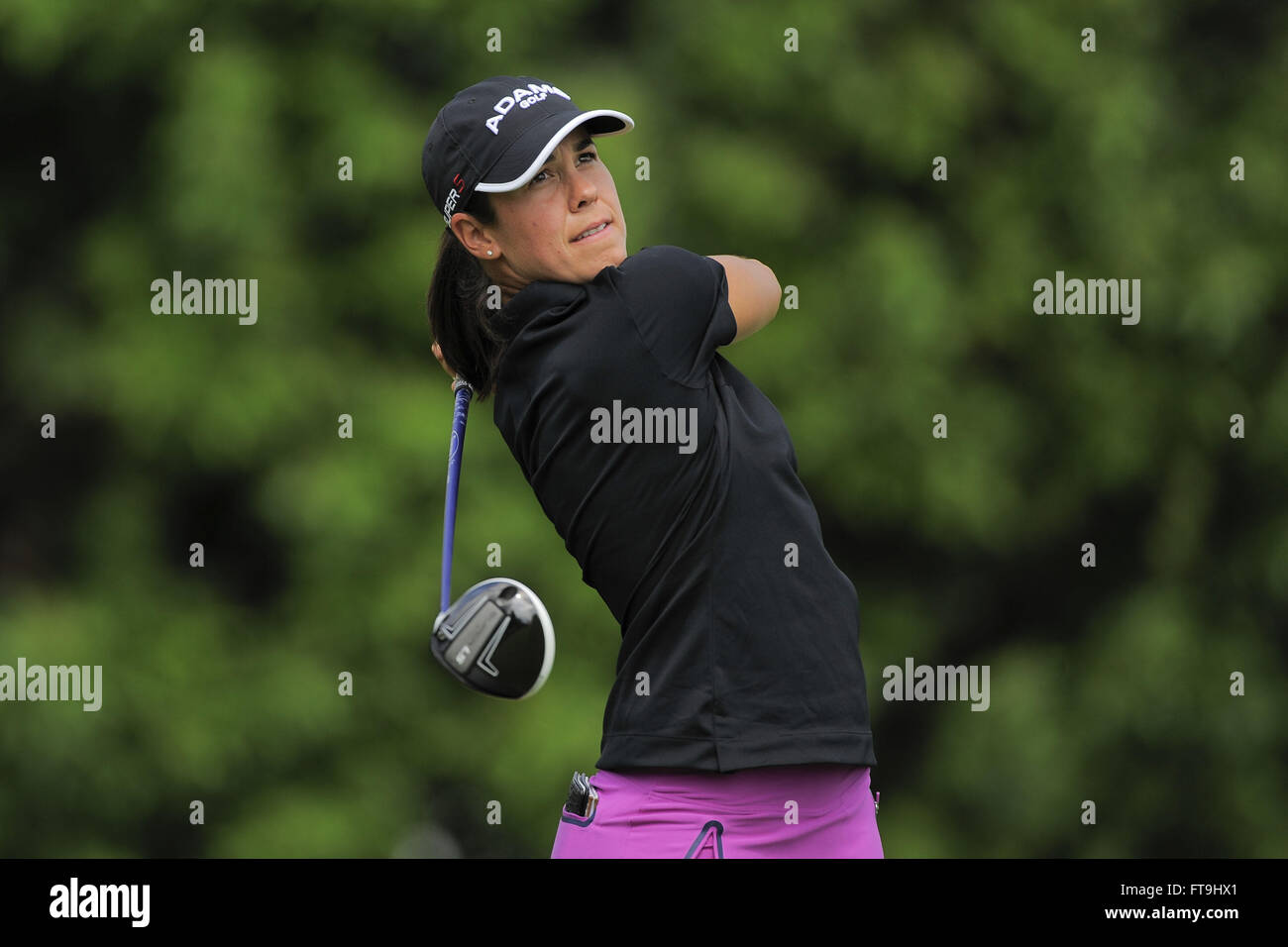Sarasota, FL, USA. 27th Apr, 2013. Marcela Leon during second round of ...