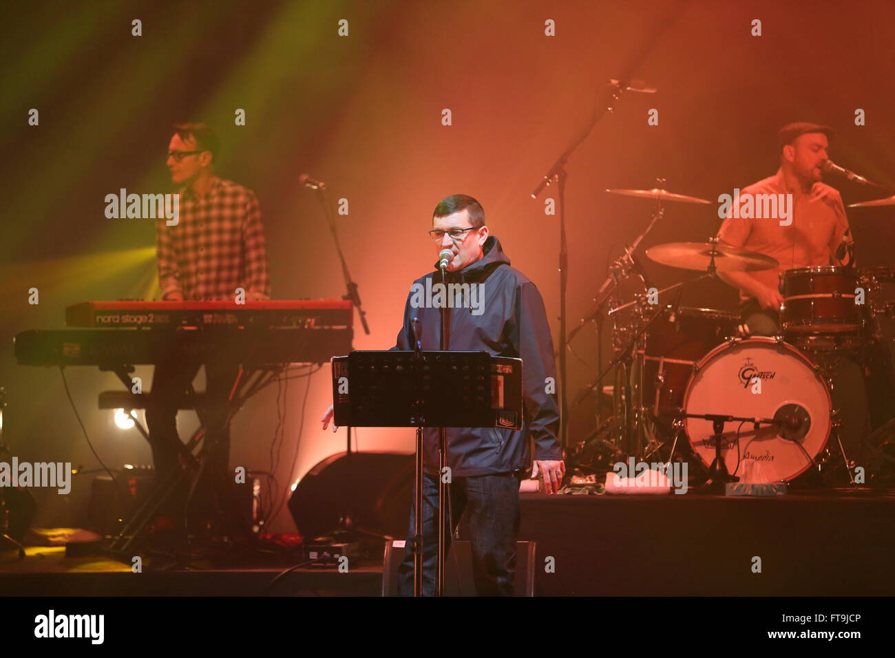Liverpool, UK. 26th March, 2016. Former Beautiful South singers Paul ...