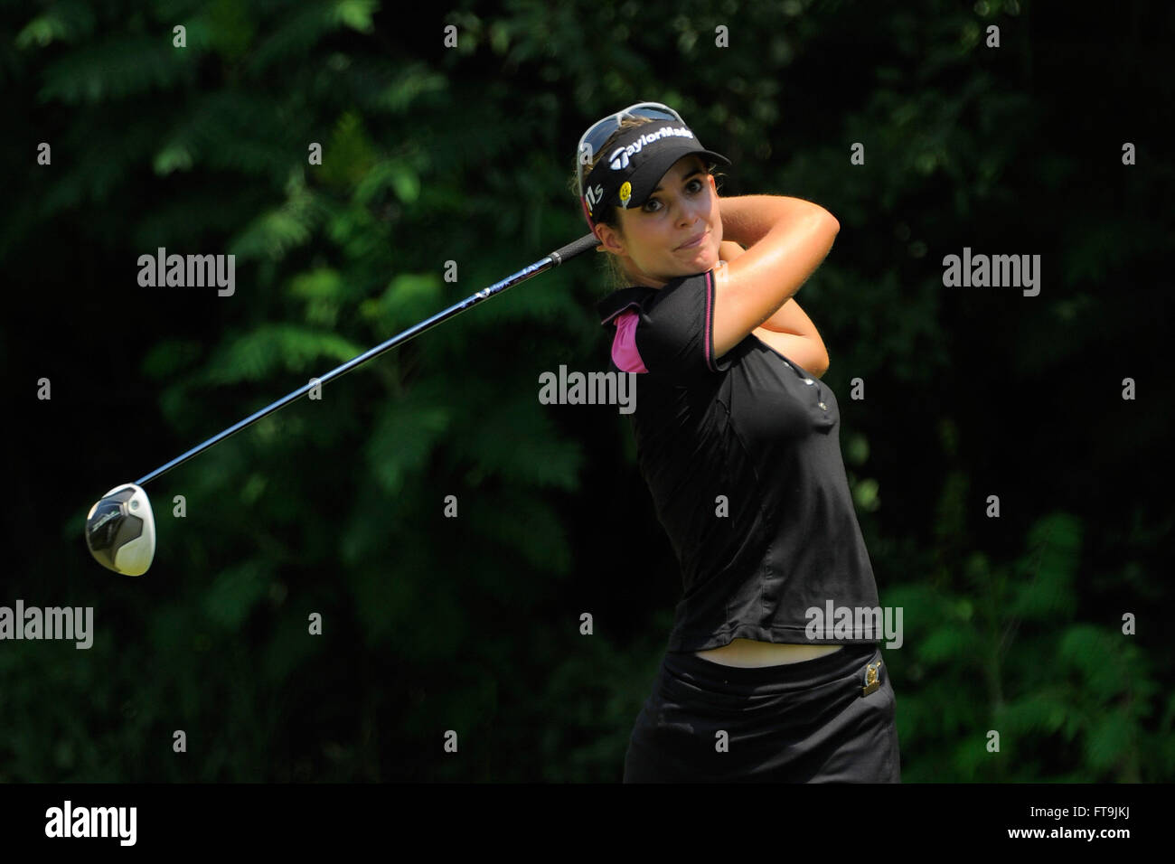 Kohler, Wis, USA. 5th July, 2012. Beatriz Recari during the first round ...