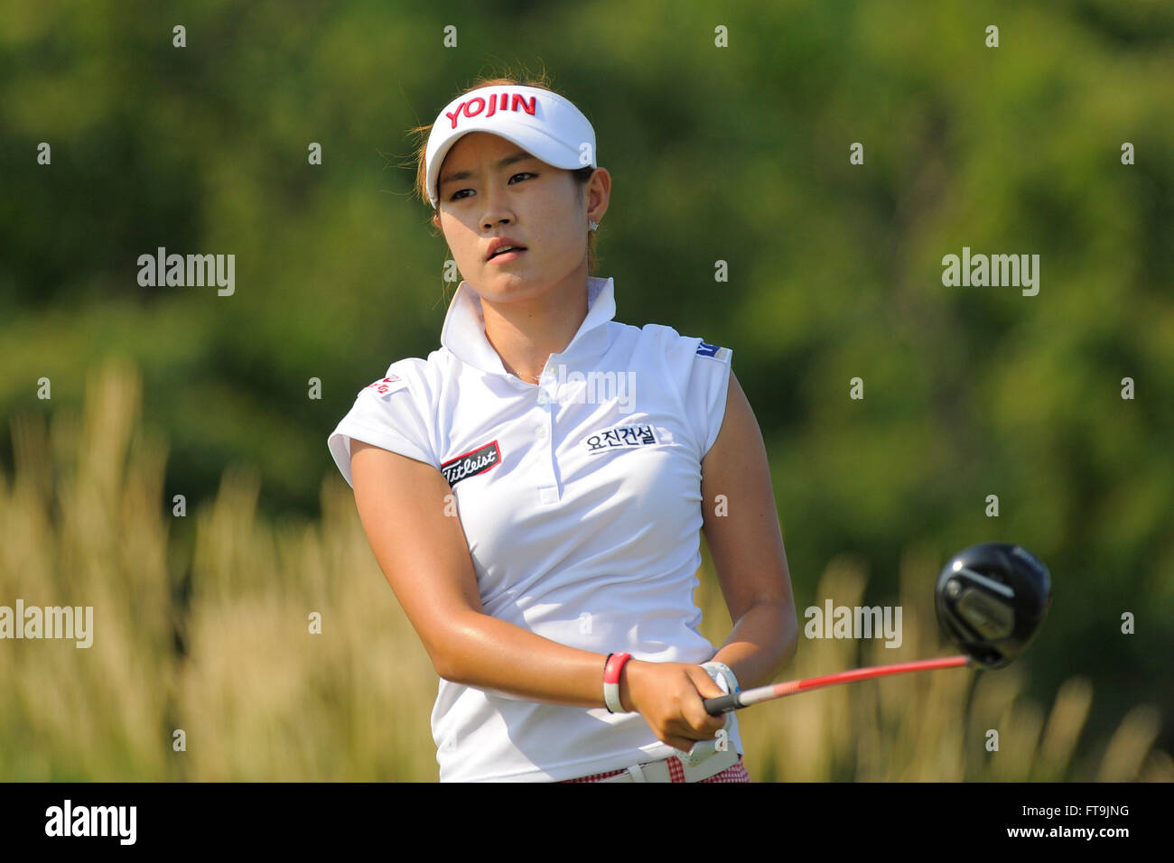 Kohler, Wis, USA. 5th July, 2012. Hyun Hwa Sim during the first round ...