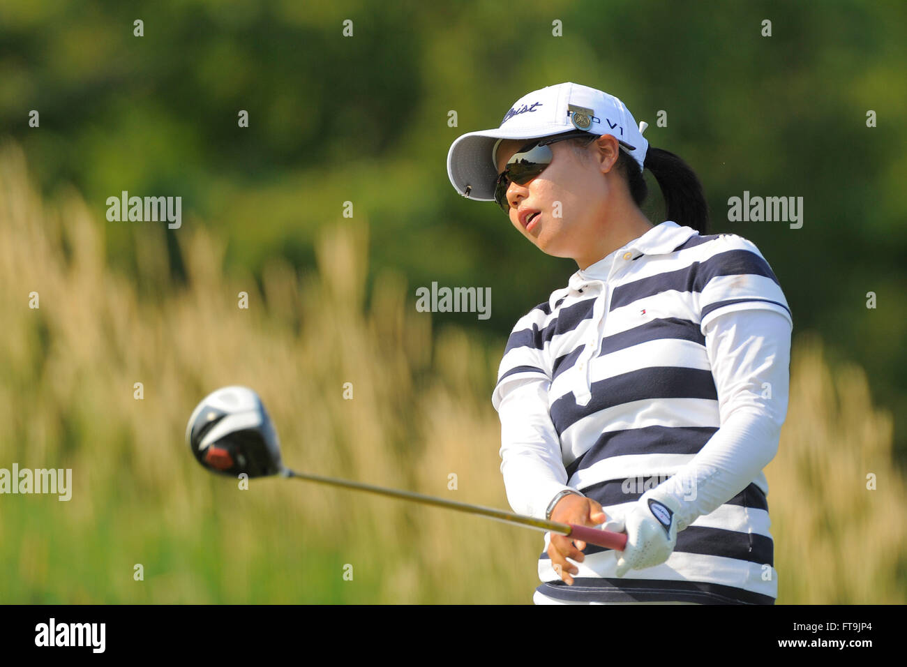 Kohler, Wis, USA. 5th July, 2012. Sue Kim during the first round of the ...
