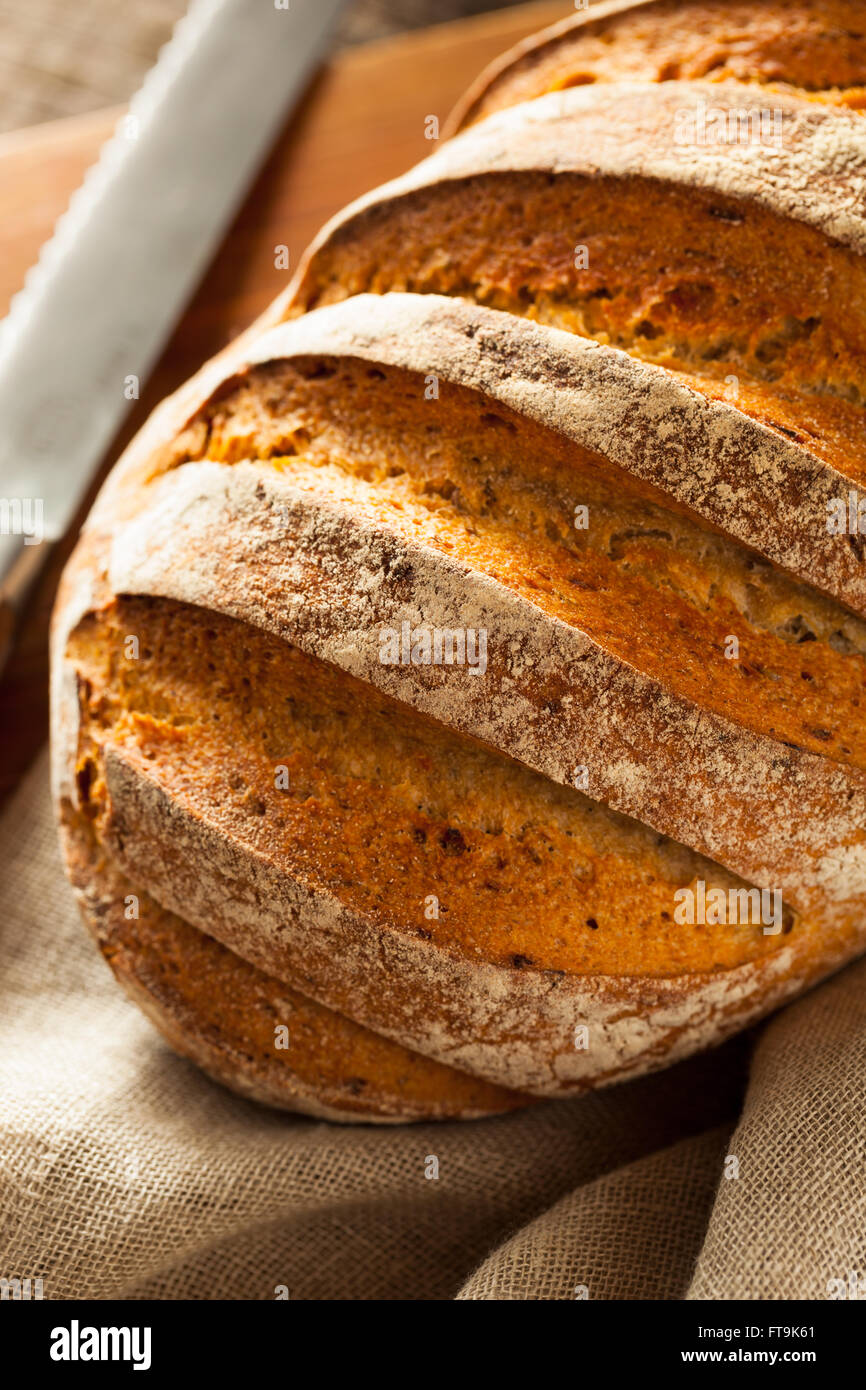 Homemade Crusty Rye Bread Ready to Eat Stock Photo - Alamy