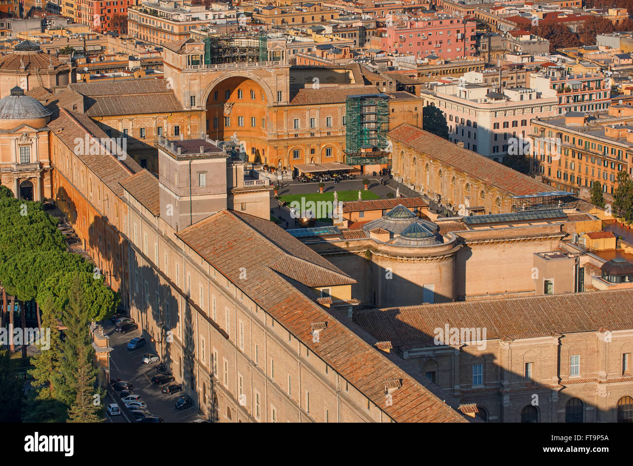 Aerial view of vatican city hi-res stock photography and images - Alamy