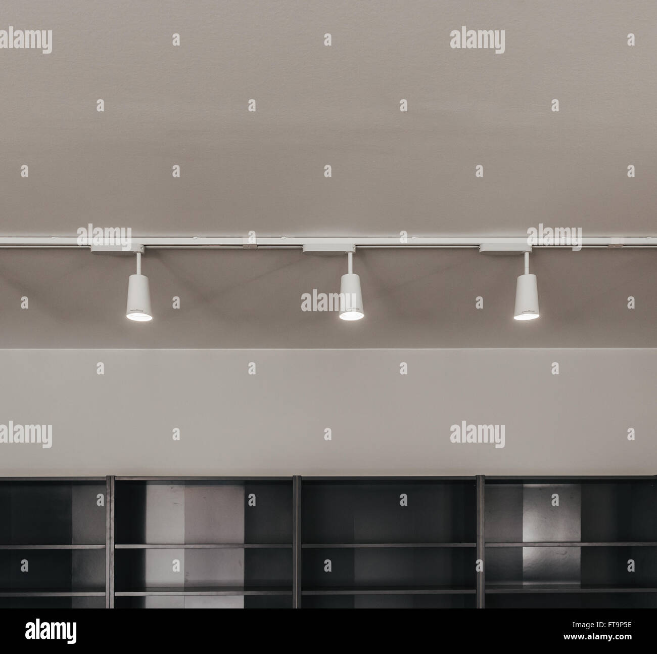 Ceiling light fixture indoor simple background modern Stock Photo - Alamy