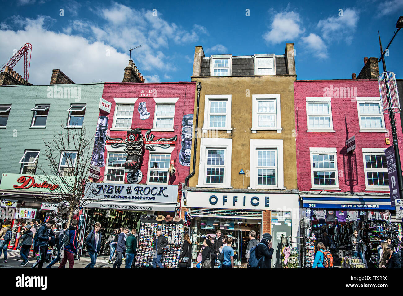Camden town buildings hi-res stock photography and images - Alamy