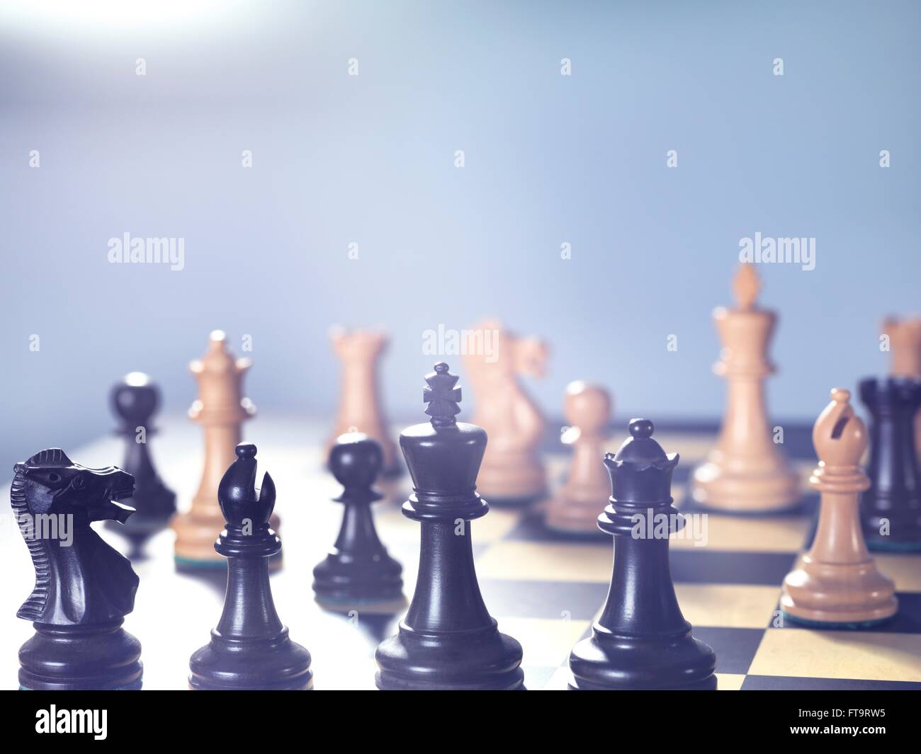 Chess pieces individual hi-res stock photography and images - Alamy