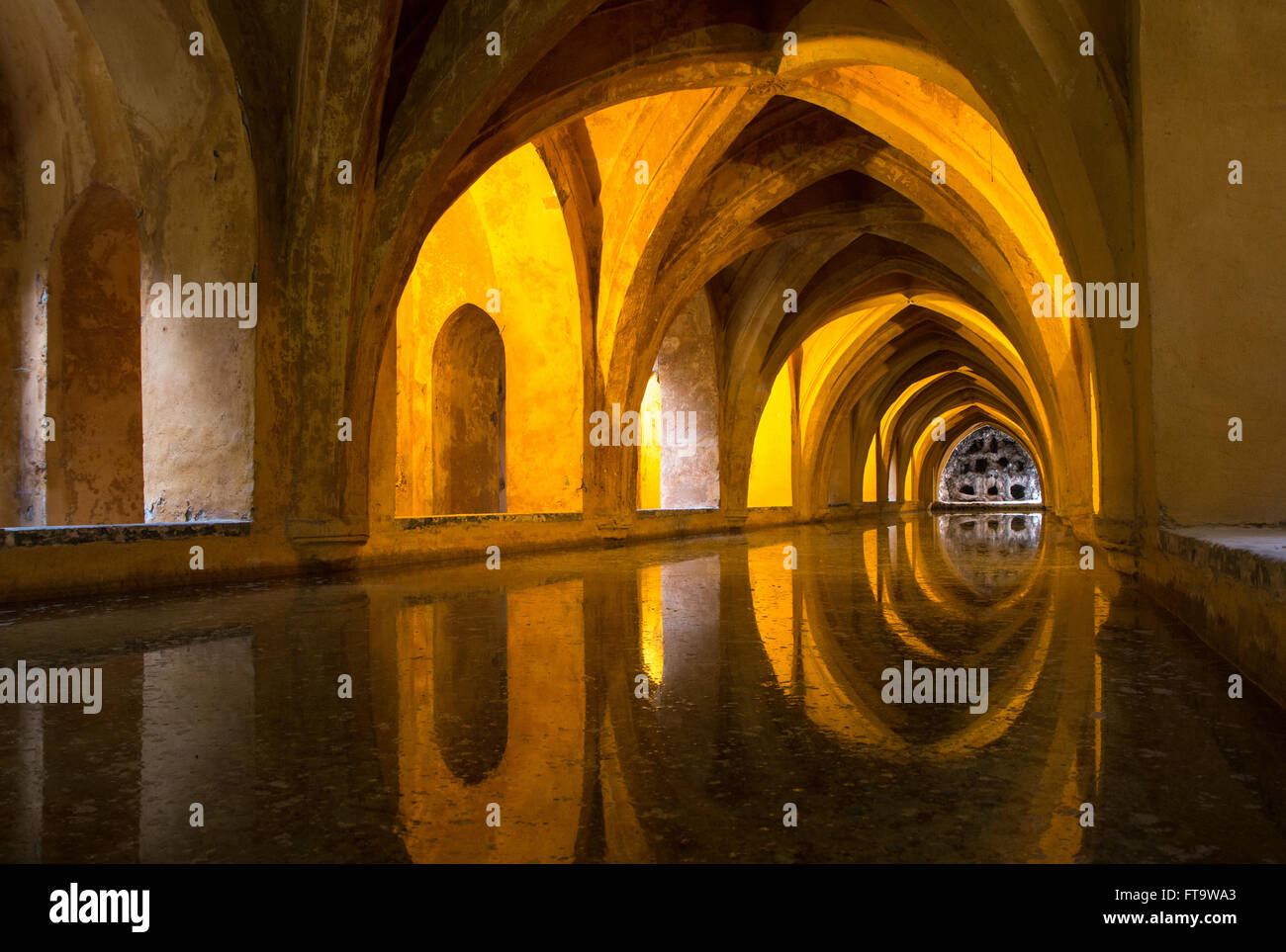 Baths of alcazar seville hi-res stock photography and images - Alamy