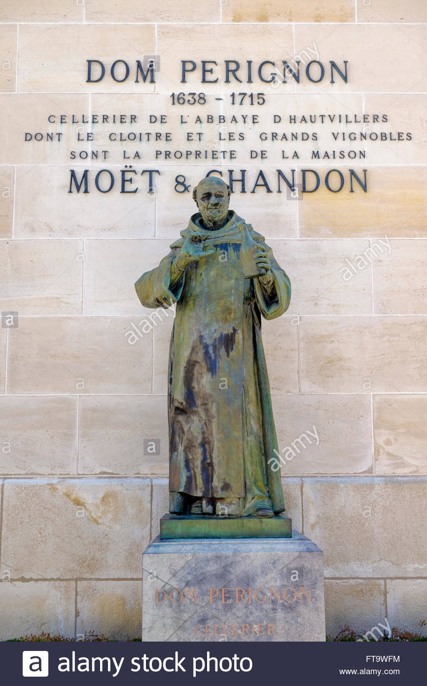 Dom Perignon Statue Stock Photos & Dom Perignon Statue Stock Images - Alamy