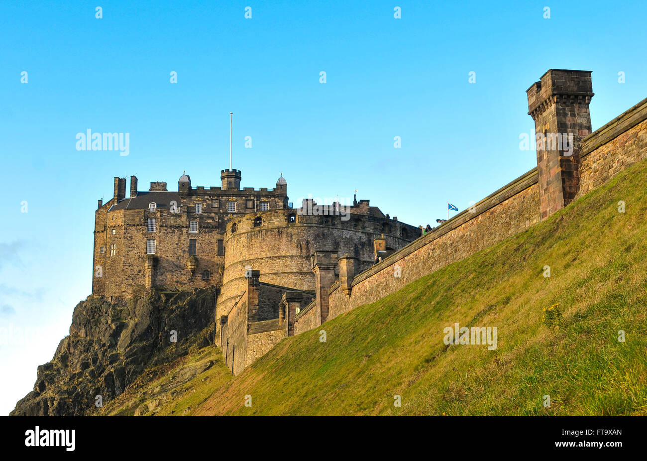 Edinburgh, Scotland - December 23, 2015: Architectural detail of ...