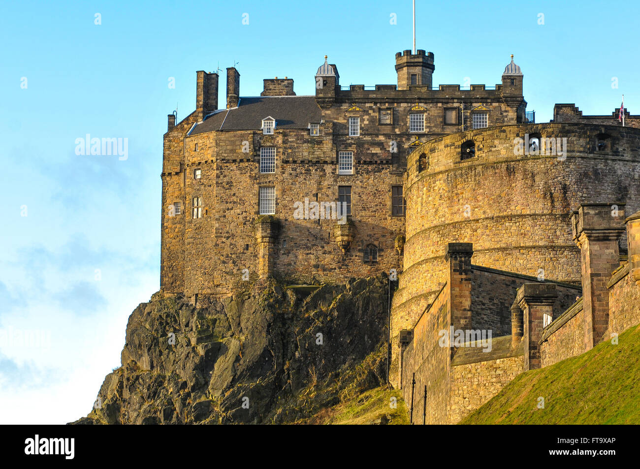 Edinburgh, Scotland - December 23, 2015: Architectural detail of ...