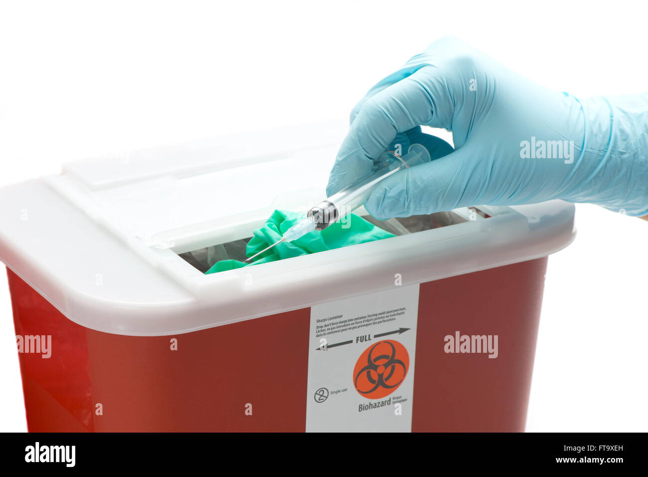 Biohazard waste container hi-res stock photography and images - Alamy