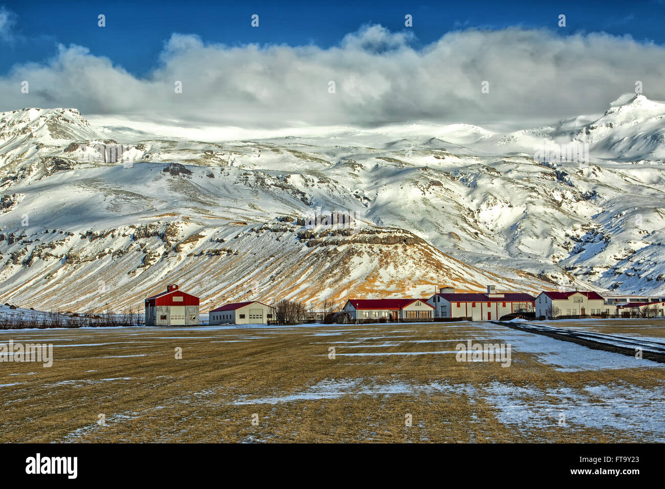 Iceland volcano farm hi-res stock photography and images - Alamy