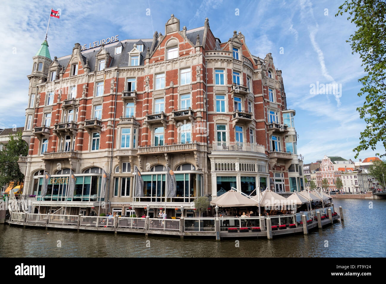 Hotel in Amsterdam, Netherlands Stock Photo - Alamy