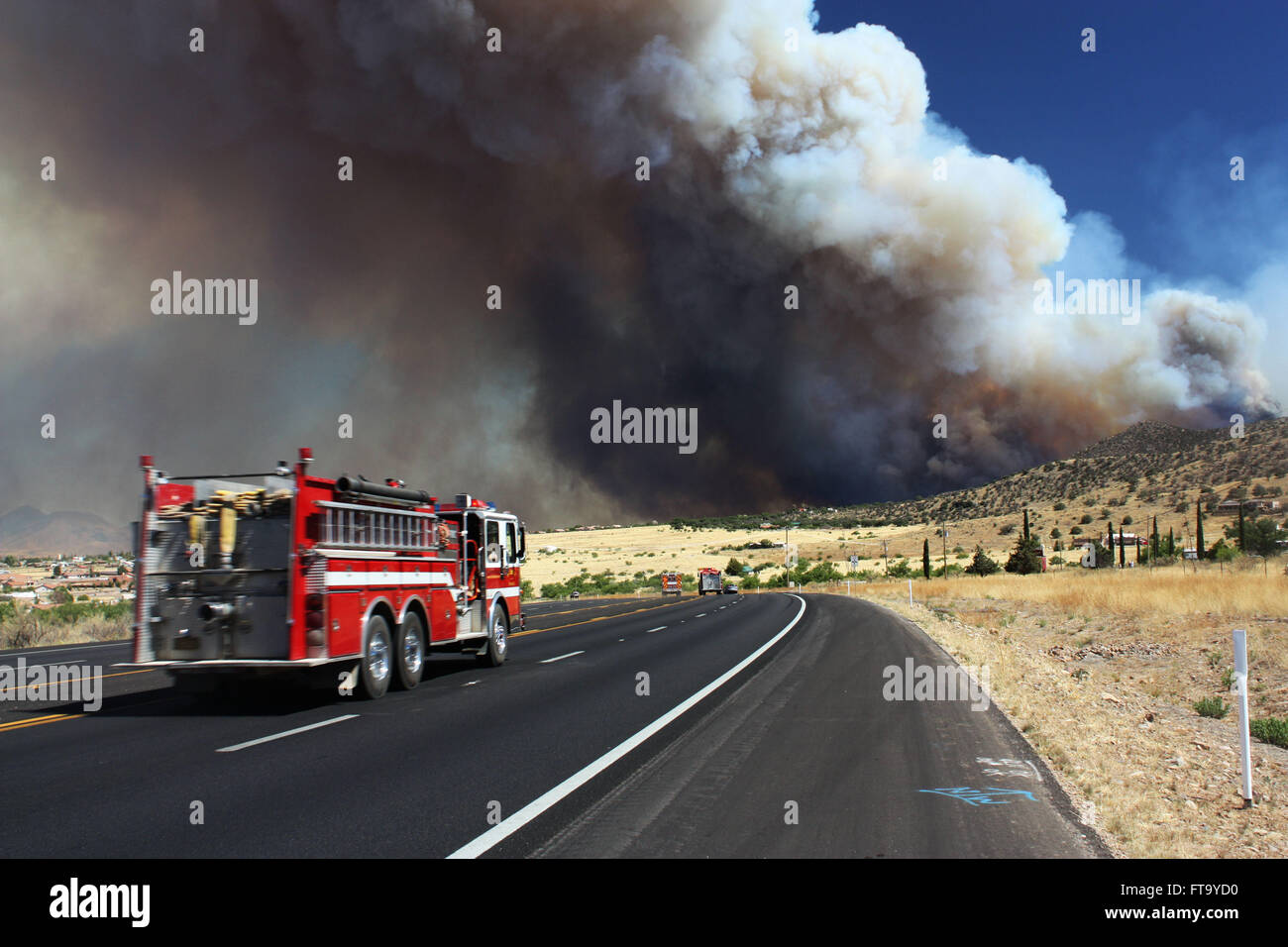 Fire fighter truck hi-res stock photography and images - Alamy