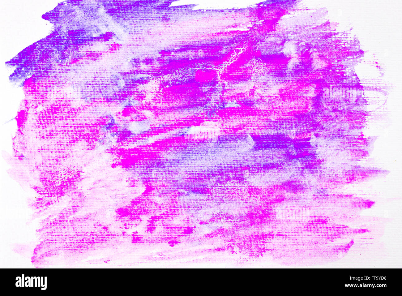 Abstract water color textured background with pink and violet colors ...