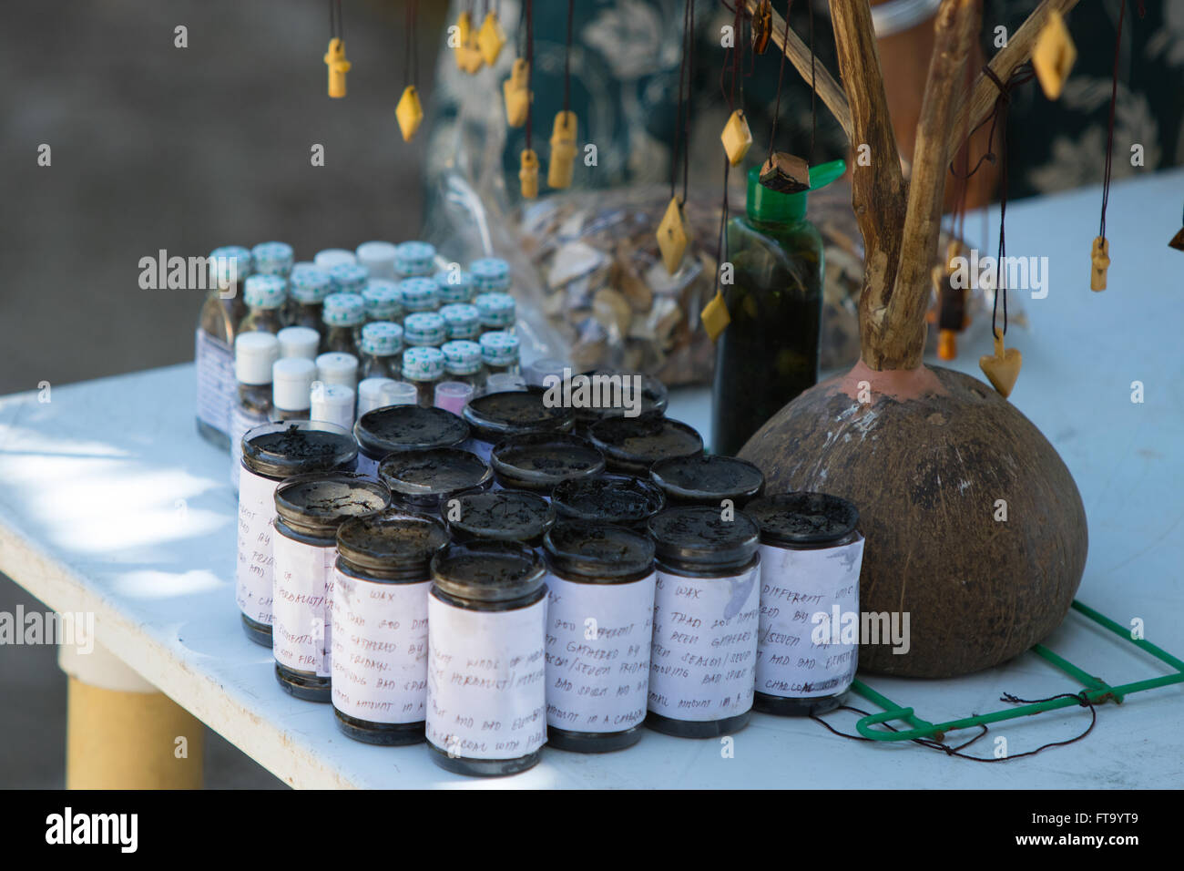 Herbal treatments and Potions for sale at the annual Healing Festival ...