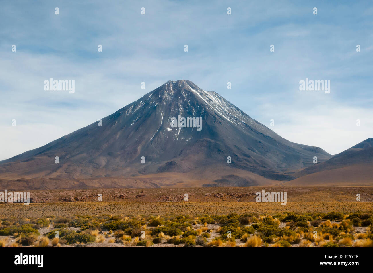 Licancabur Volcano - San Pedro de Atacama - Chile Stock Photo - Alamy