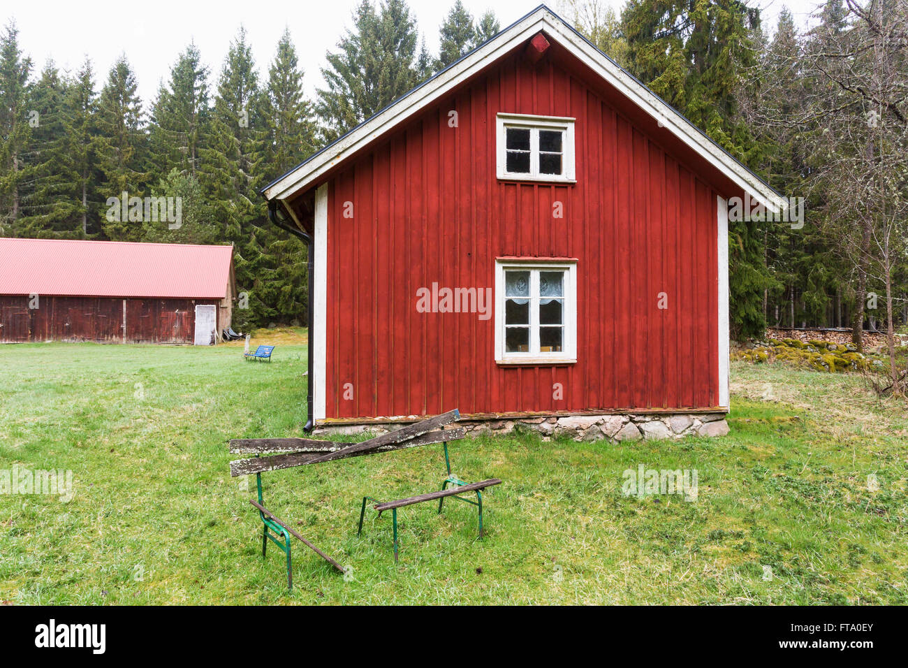 Swedish farmstead hi-res stock photography and images - Alamy