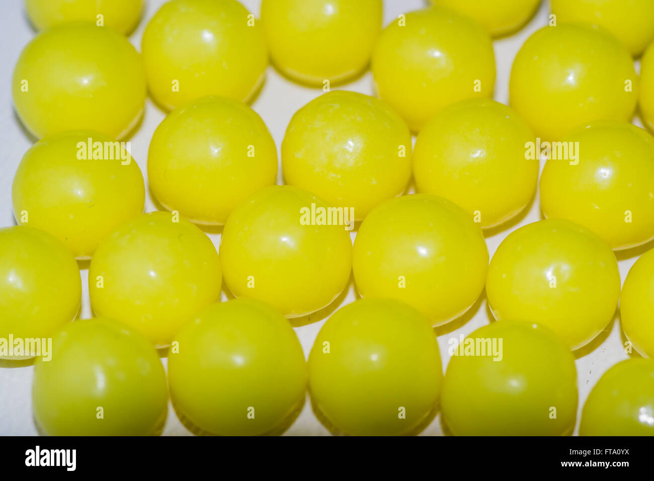 pill yellow medicine vitamin capsule chemistry grain Stock Photo - Alamy