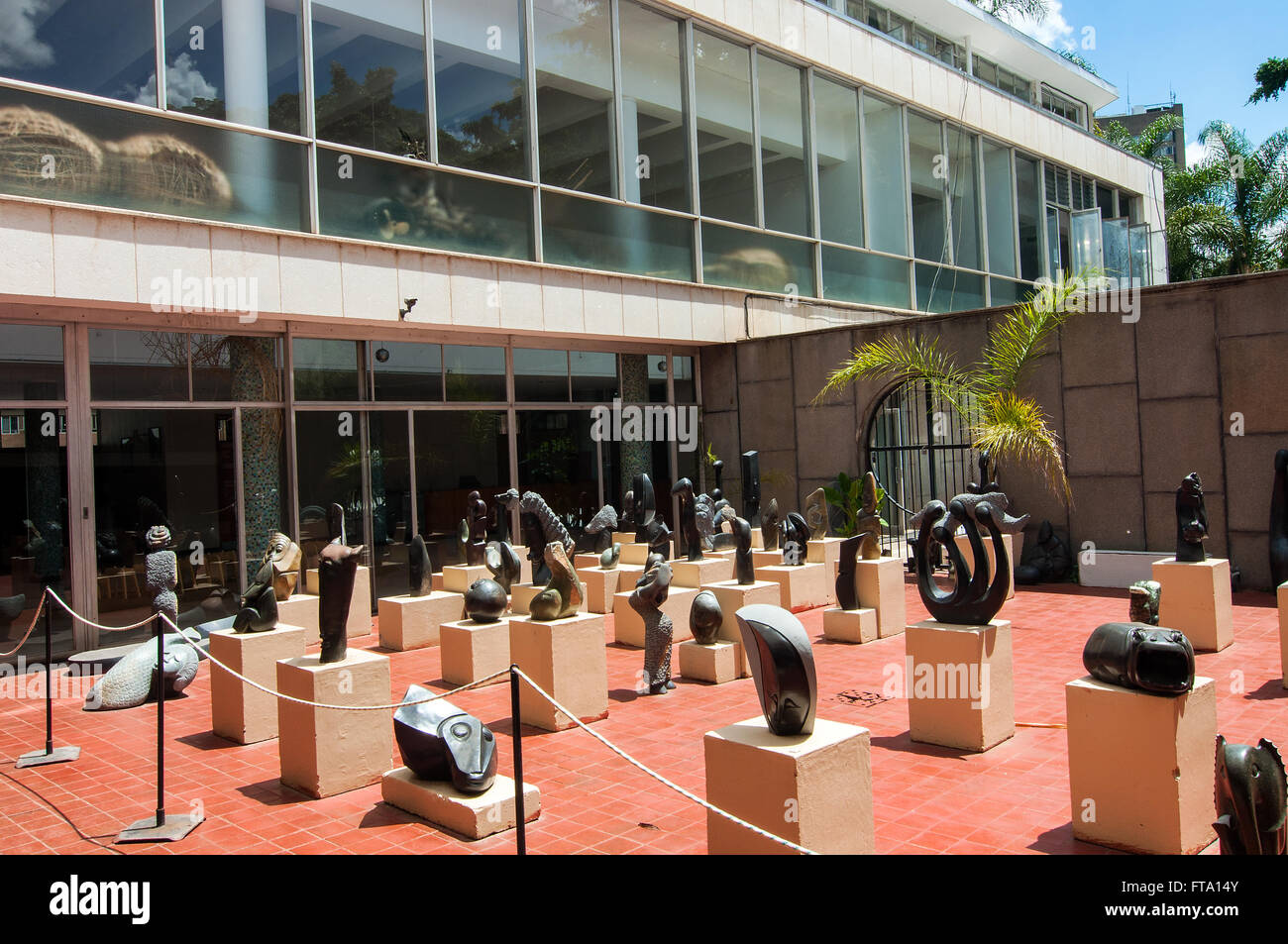 Shona inspired sculptures outdoors hi-res stock photography and images ...