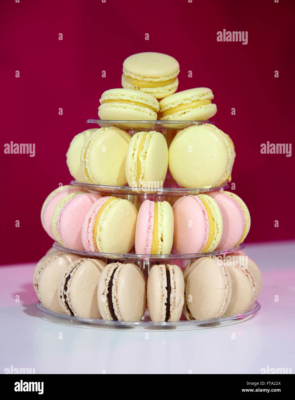 Tier of macaron hi-res stock photography and images - Alamy