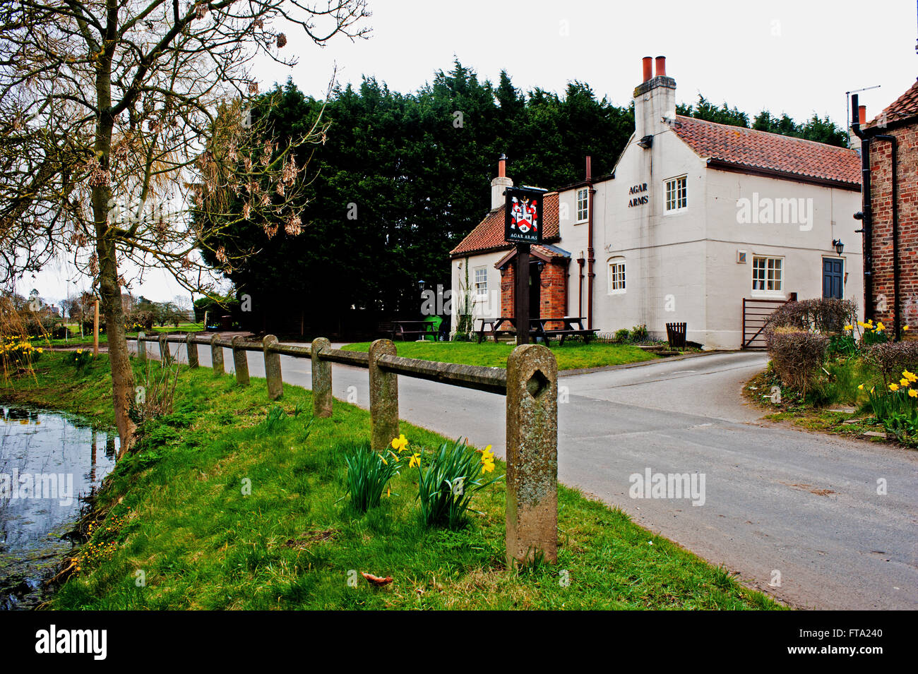 The Agar Arms, Warthill, Yorkshire Stock Photo - Alamy