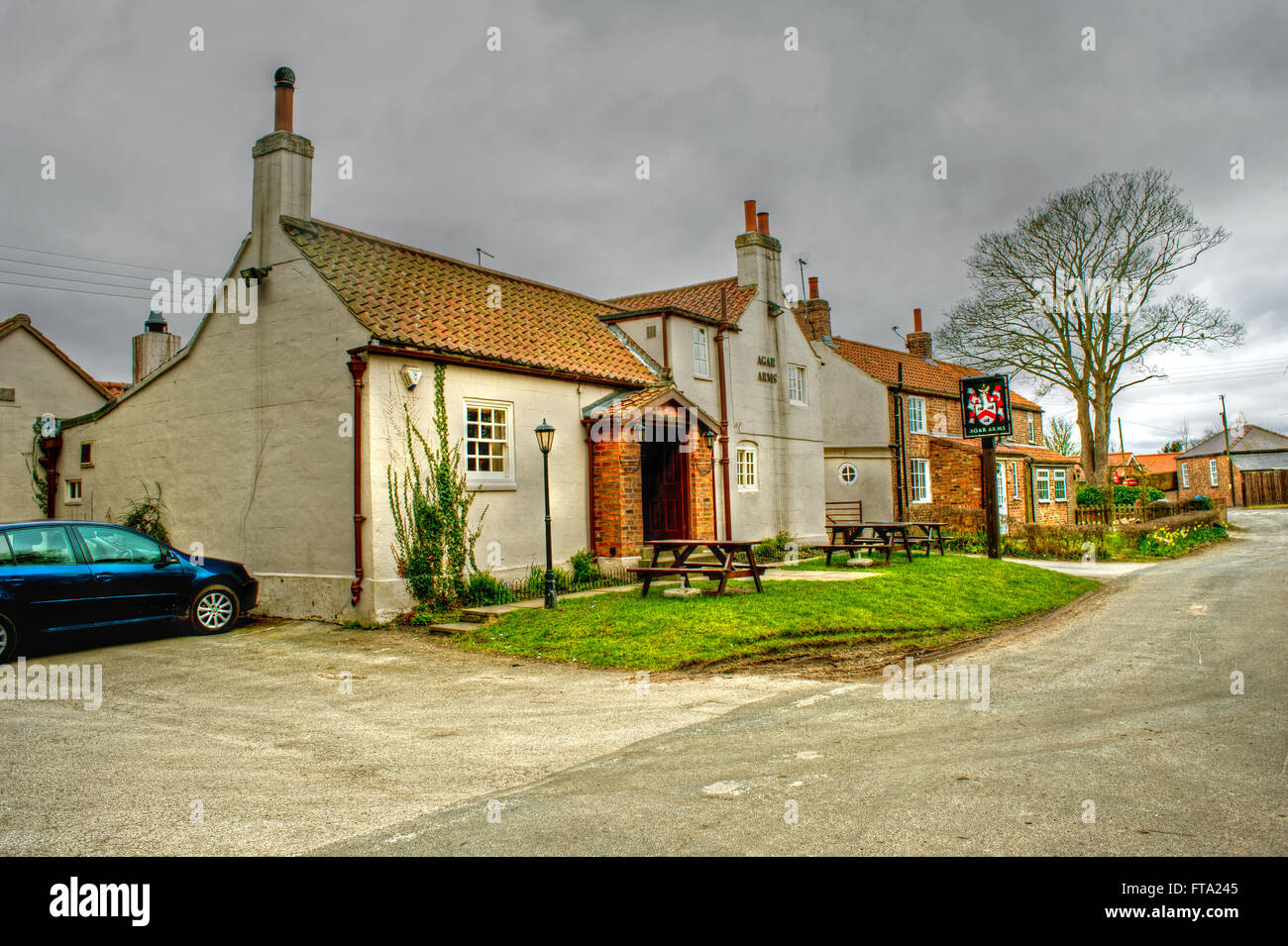 The Agar Arms, Warthill, North Yorkshire Stock Photo - Alamy