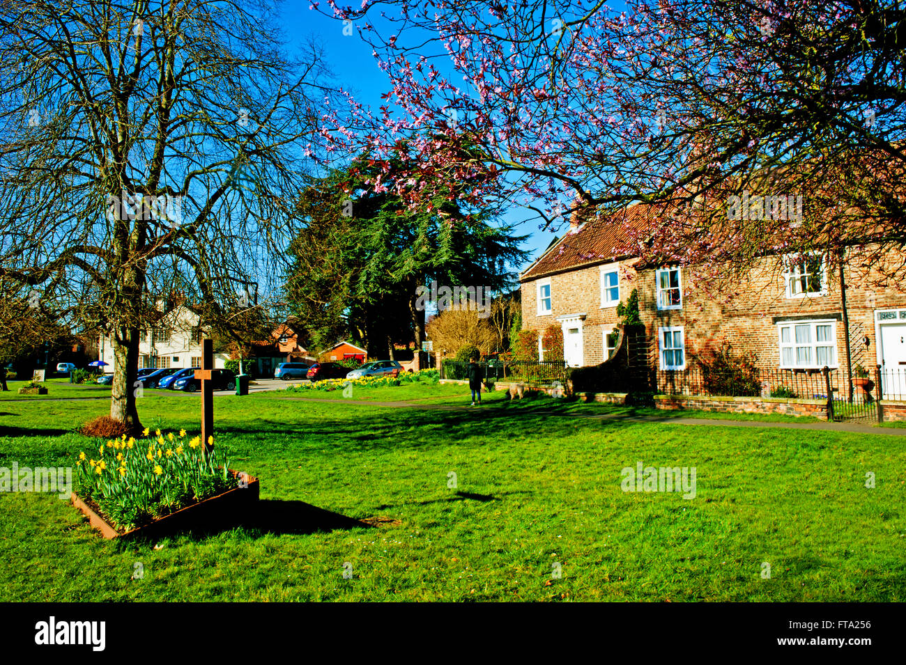 Upper Poppleton, Yorkshire Stock Photo - Alamy