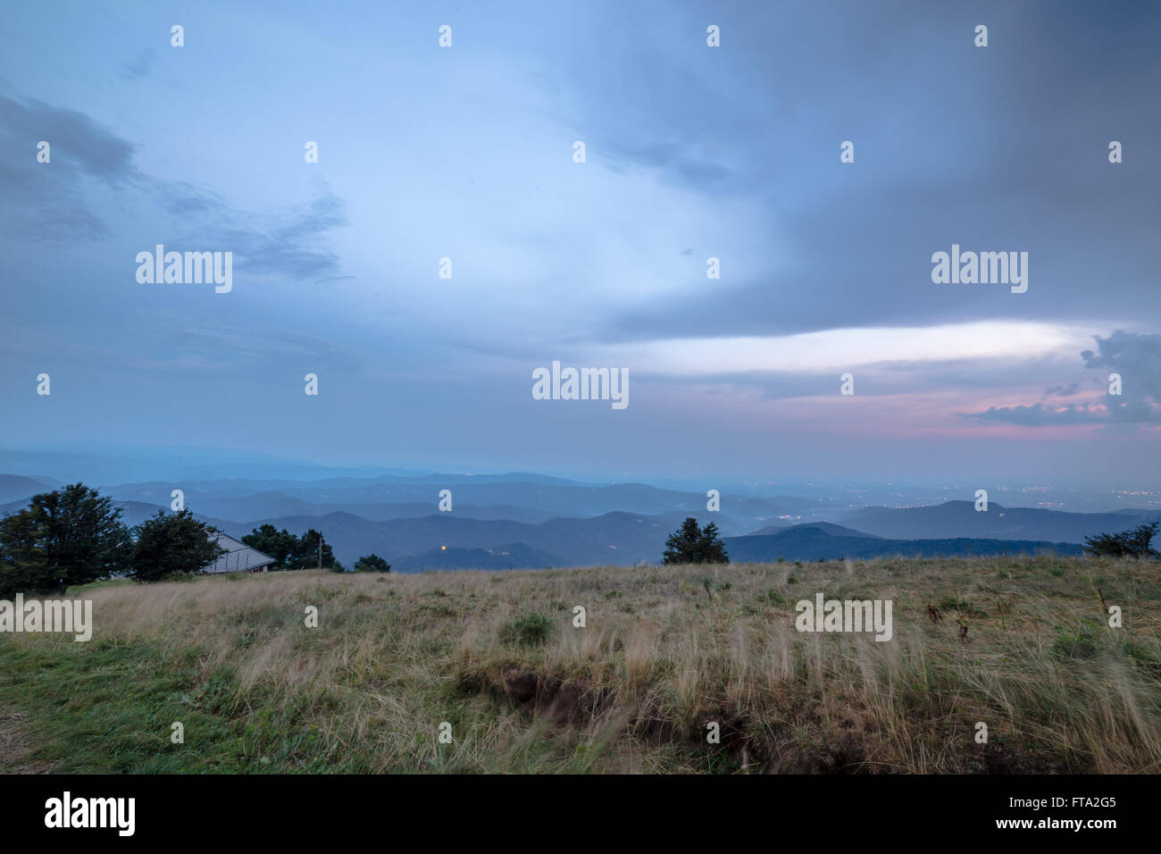 storm in the valley in the italian alps Stock Photo - Alamy