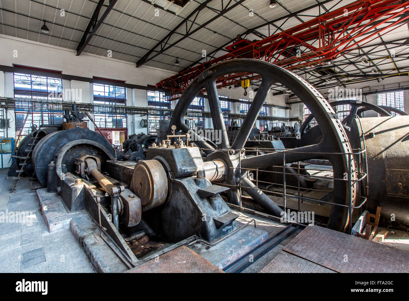 The Hansa coking plant in Dortmund, Germany, closed in 1992, today a ...
